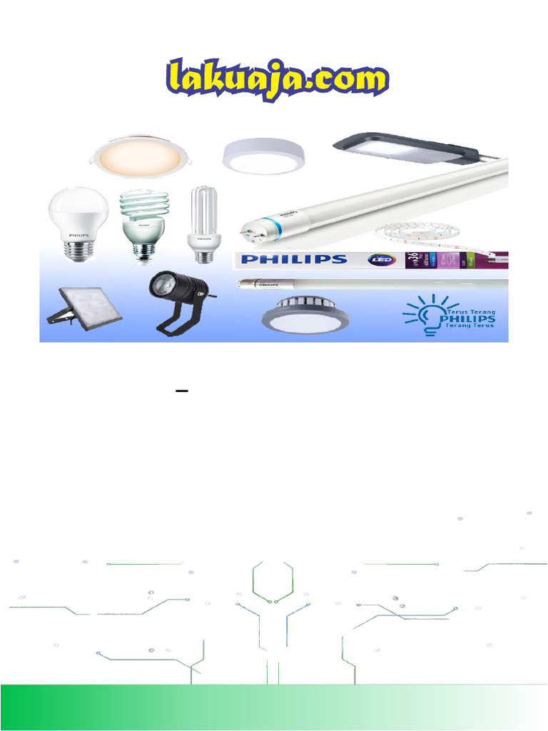 Katalog Produk Lampu Philips Tornado | PDF