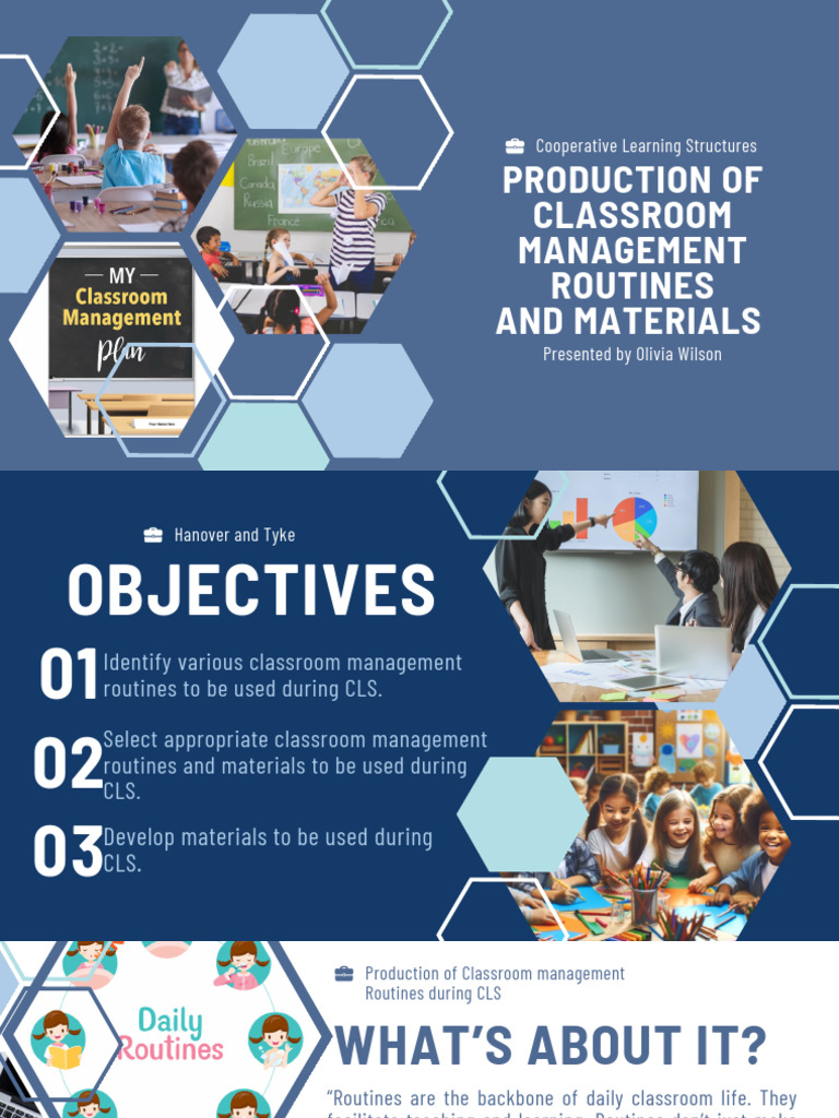 CLS-Production of Classroom MGMT Routines During CLS-Regondola | PDF
