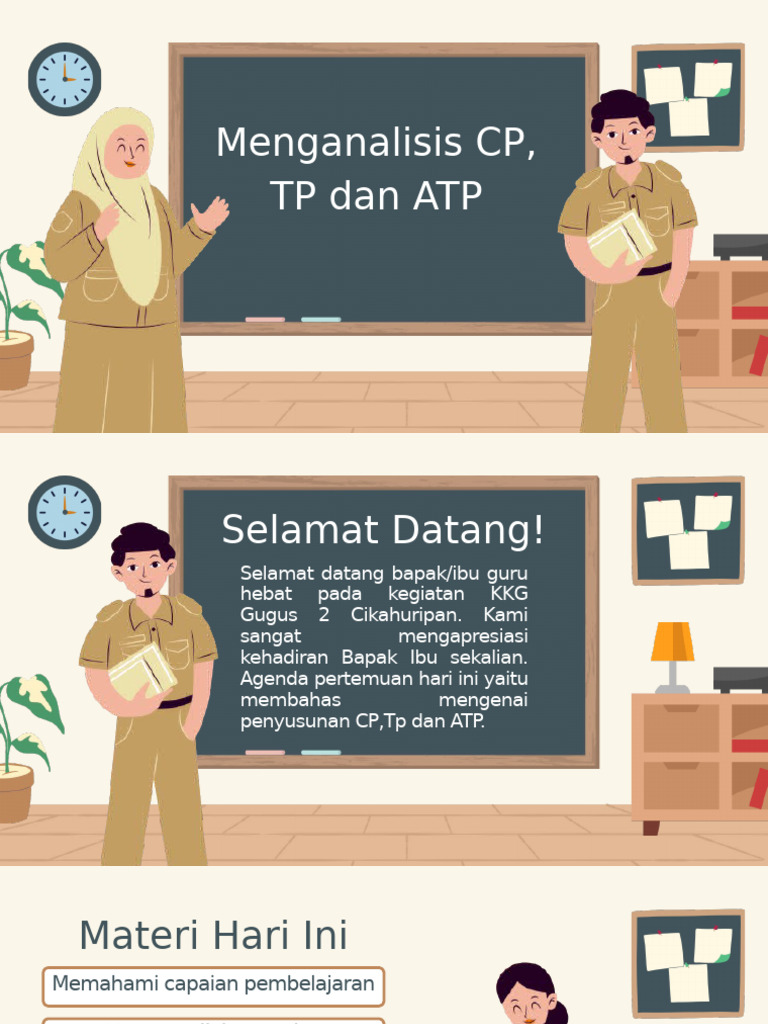 Penyusunan CP, TP Dan ATP | PDF