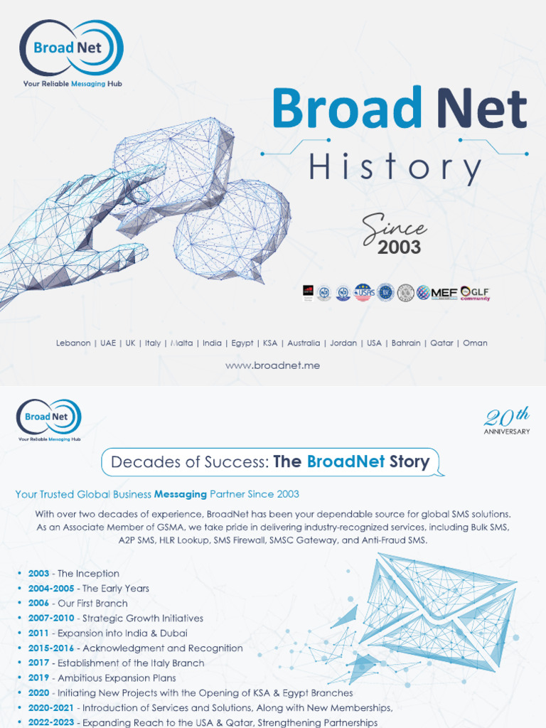 Broadnet History | PDF
