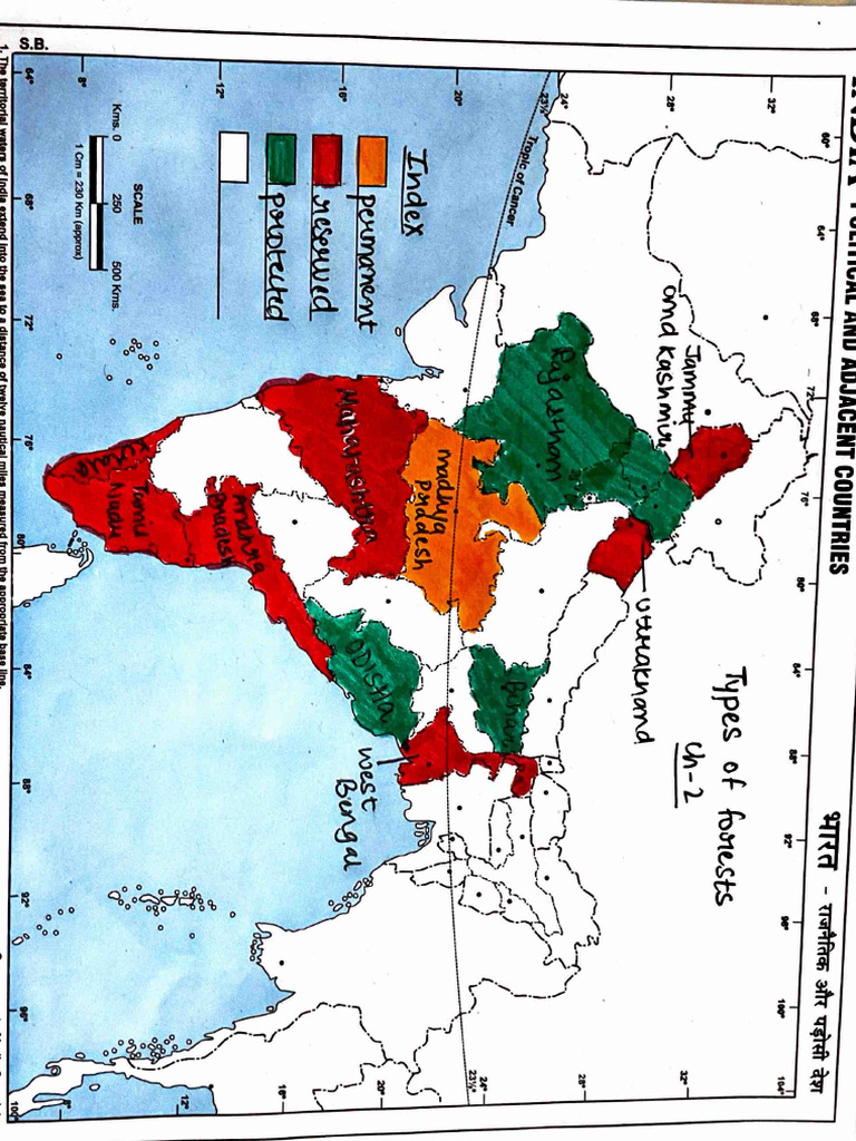 ch 2 map types of forests | PDF