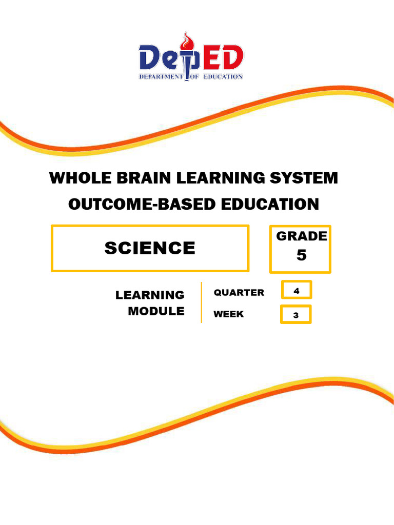 Science 5 Q4 WK3 | PDF