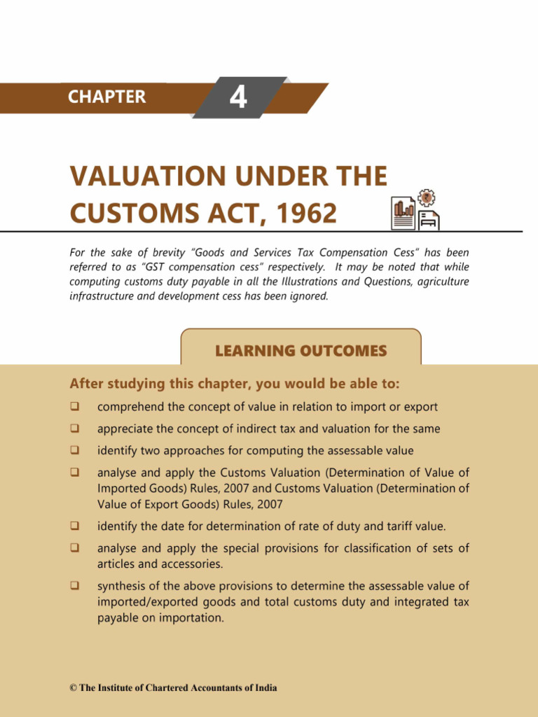 Customable Act GST | PDF