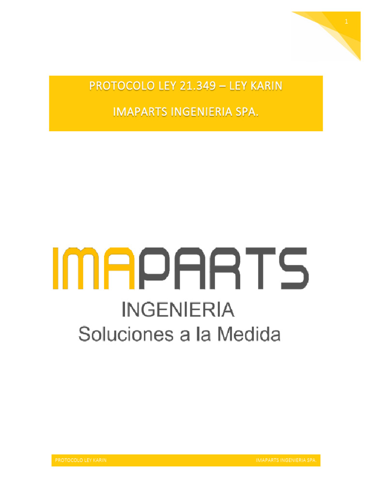 Protocolo Ley Karin - Imaparts Ing. 2024 | PDF