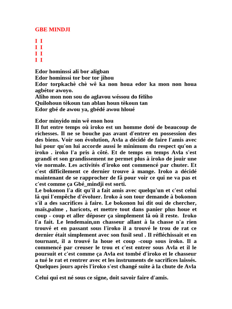 Livre de Fa Kpoli | PDF