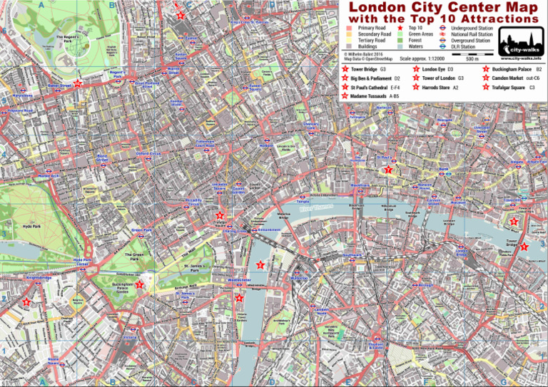 London Karta | PDF