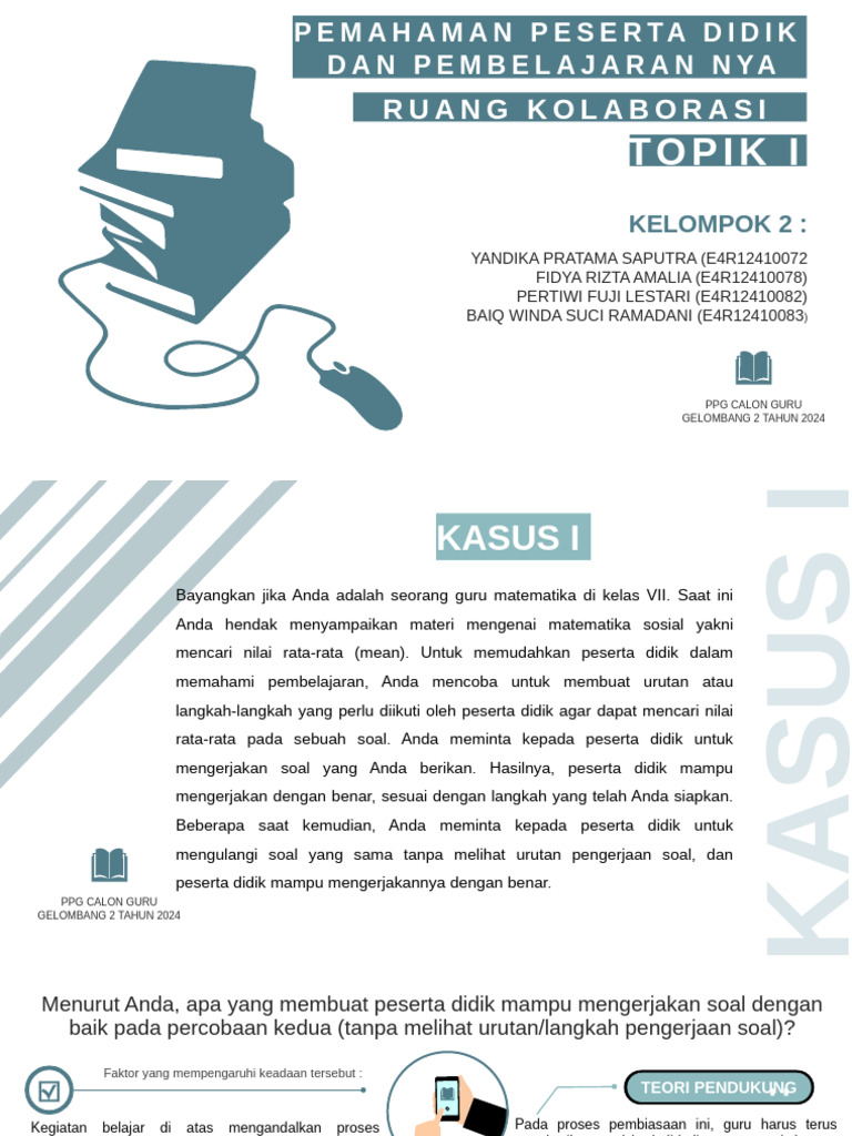 Kelompok 2 Ruang Kolaborasi Topik 1 PPDP-1 | PDF