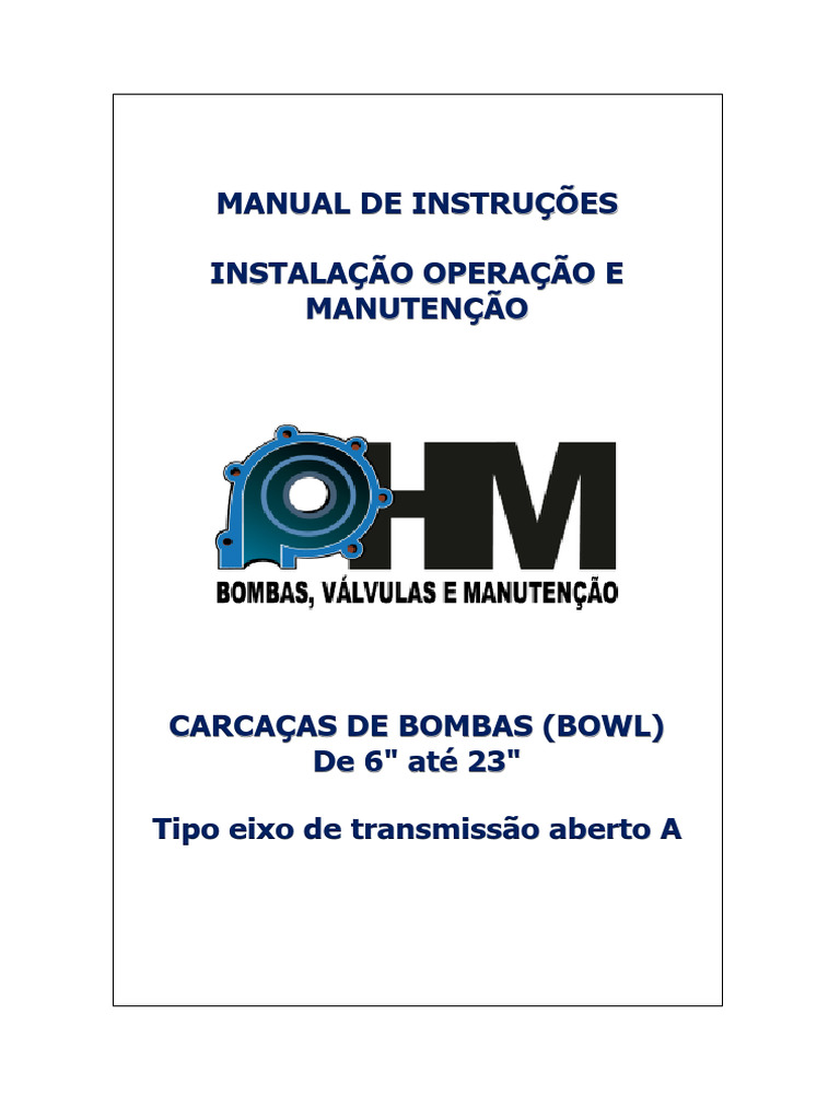 PHM - Manual Floway1 | PDF