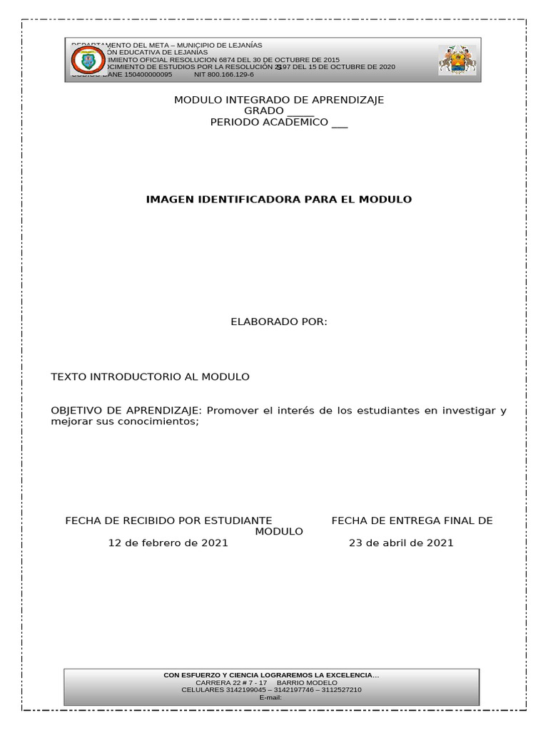 Modulo 4p Grado Quinto | PDF