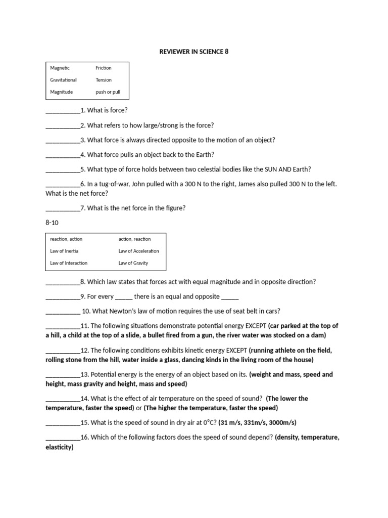 Science Reviewer | PDF