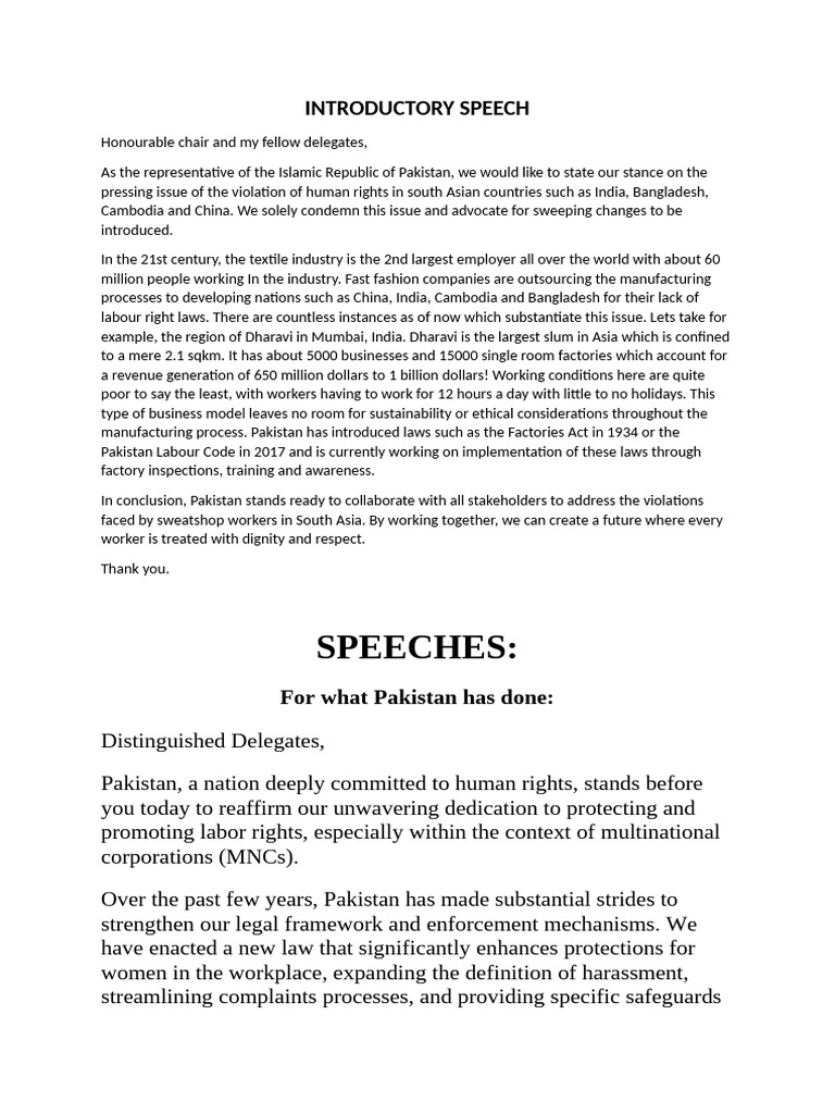 Mun 2025 (Unhrc) | PDF