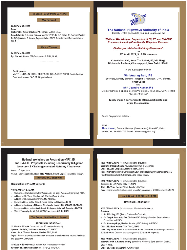 Invitation Workshop | PDF