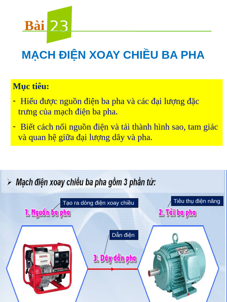 Bai 23 Mach Dien Xoay Chieu Ba Pha BGC | PDF