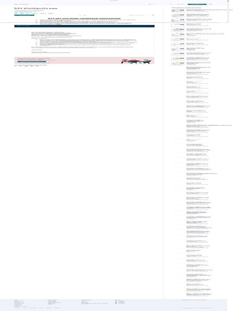 KTT Procedures PDF - PDF | PDF