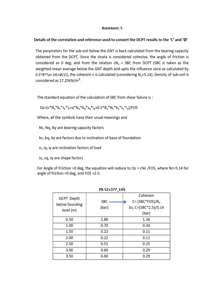 Annexure-6 - Sample-Calculation | PDF