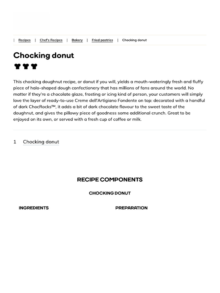 Chocking donut | PDF