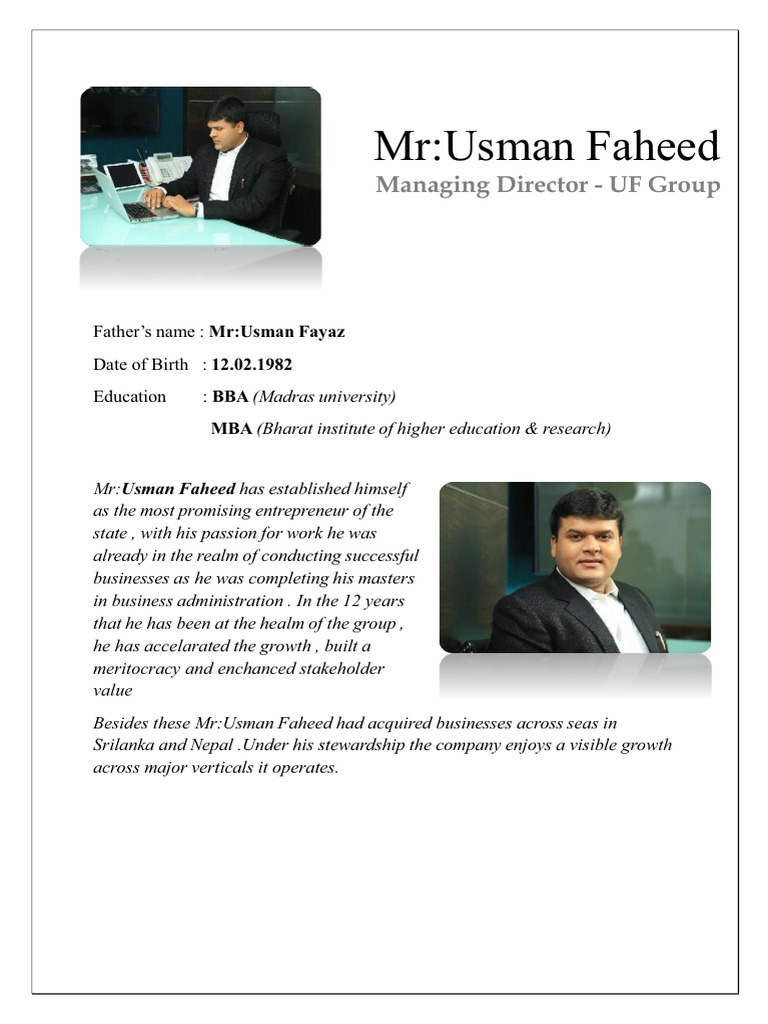 MD Profile New | PDF