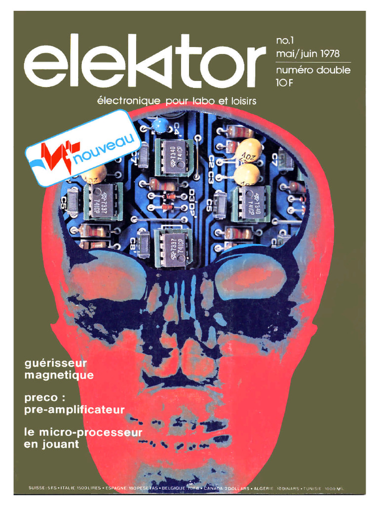 Elektor N°001-002 - FR - Juillet-Aout 1978 | PDF