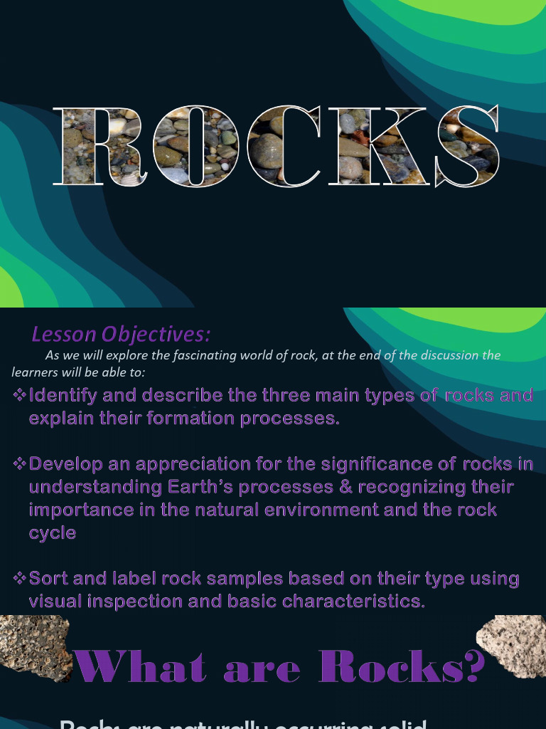 Lesson 5 Rocks | PDF