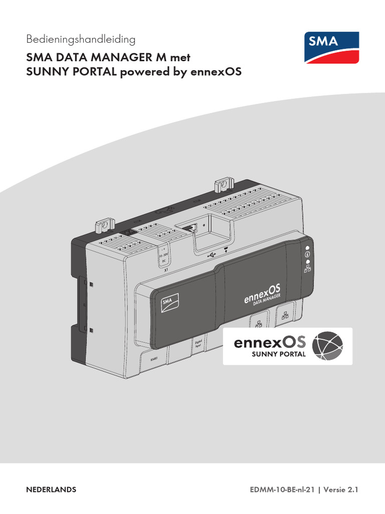 SMA Datamanager M manual | PDF