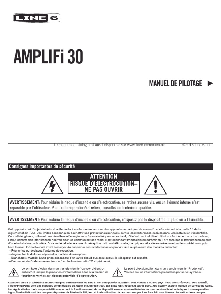 AMPLIFi 30 Quickstart Manual - French | PDF | Apple Inc. Software ...