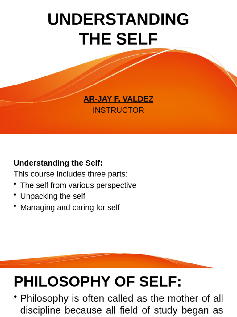 Understanding The Self 1 | PDF