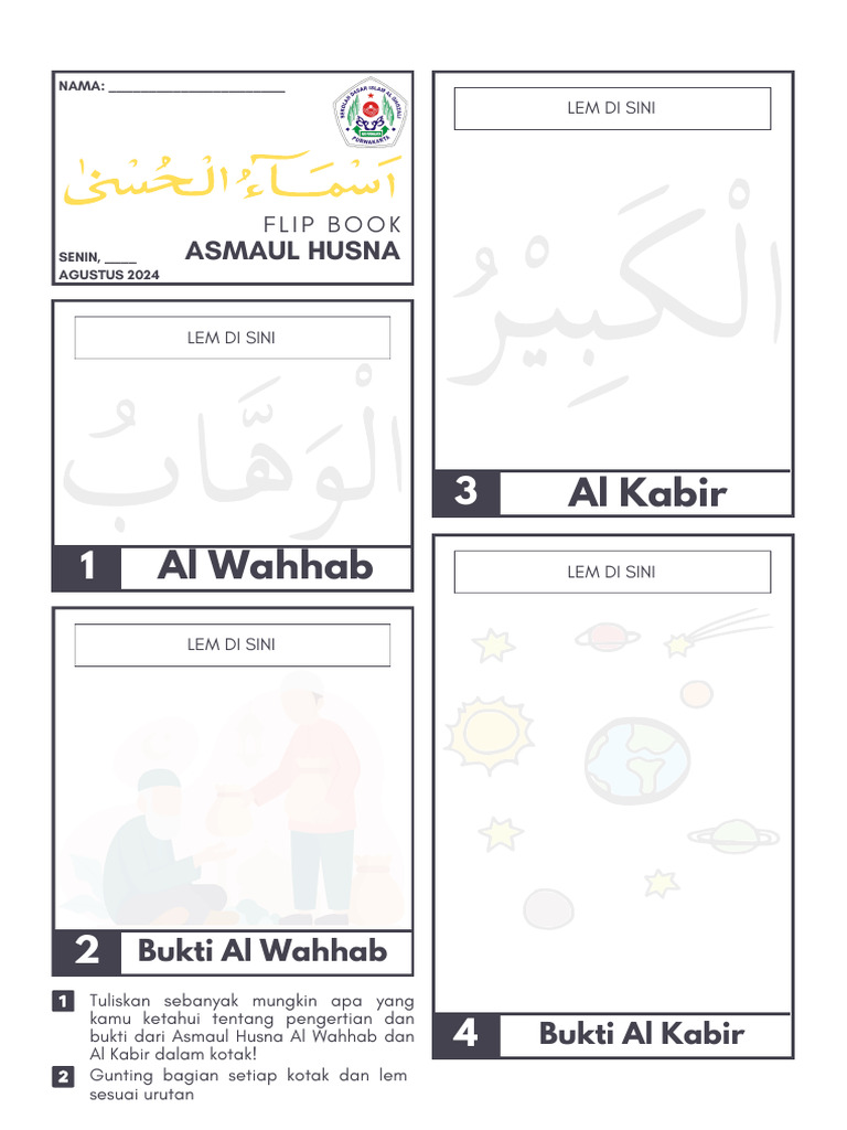 LKPD Pai Bab 2 KLS 3 | PDF