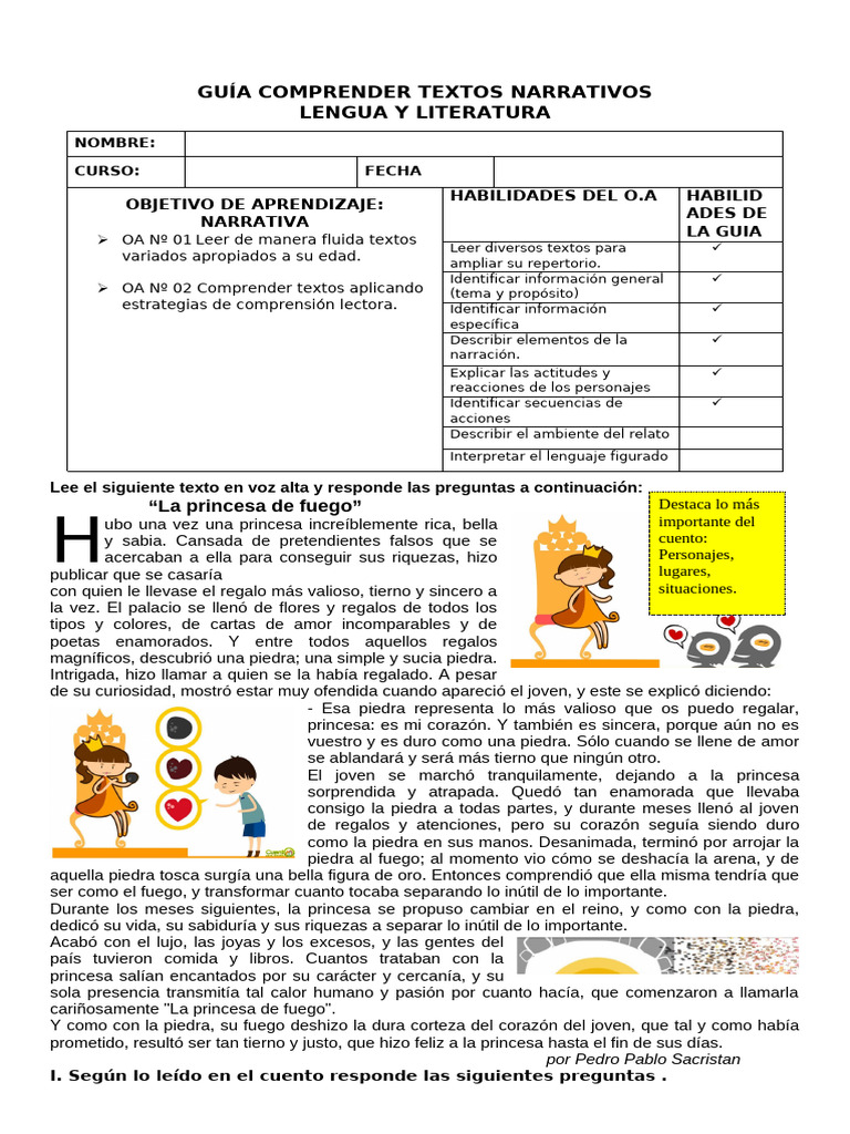 Comprension Lectora 10 de Mayo | PDF