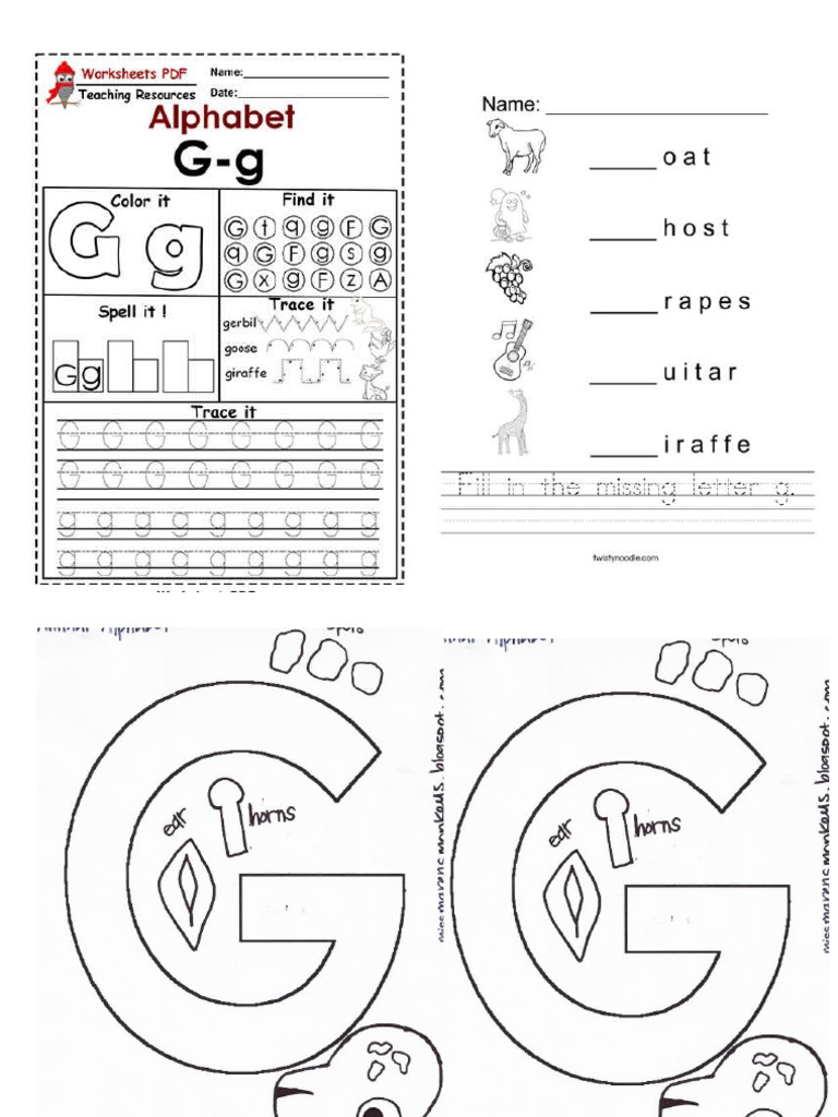Letter G | PDF