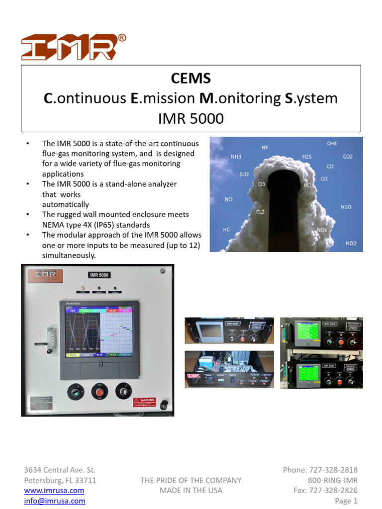 Cems 5000 | PDF