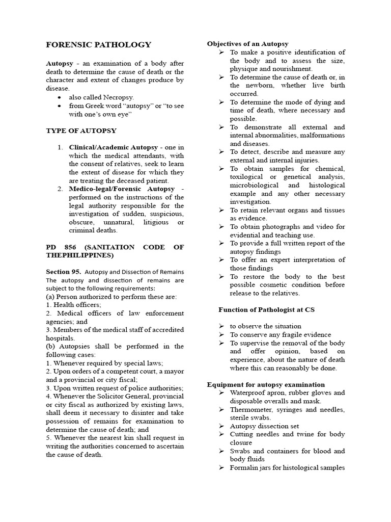 Patho Reviewer | PDF