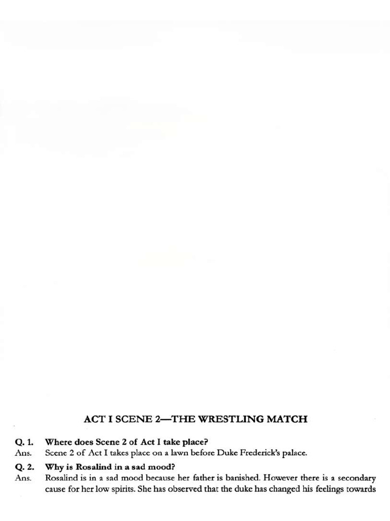 Act I Scene 2 PDF | PDF