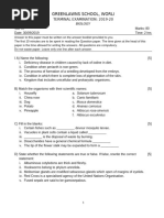 LFSC GR.11 Baseline Test Term 1 2025 | PDF | Cell (Biology) | Eukaryotes