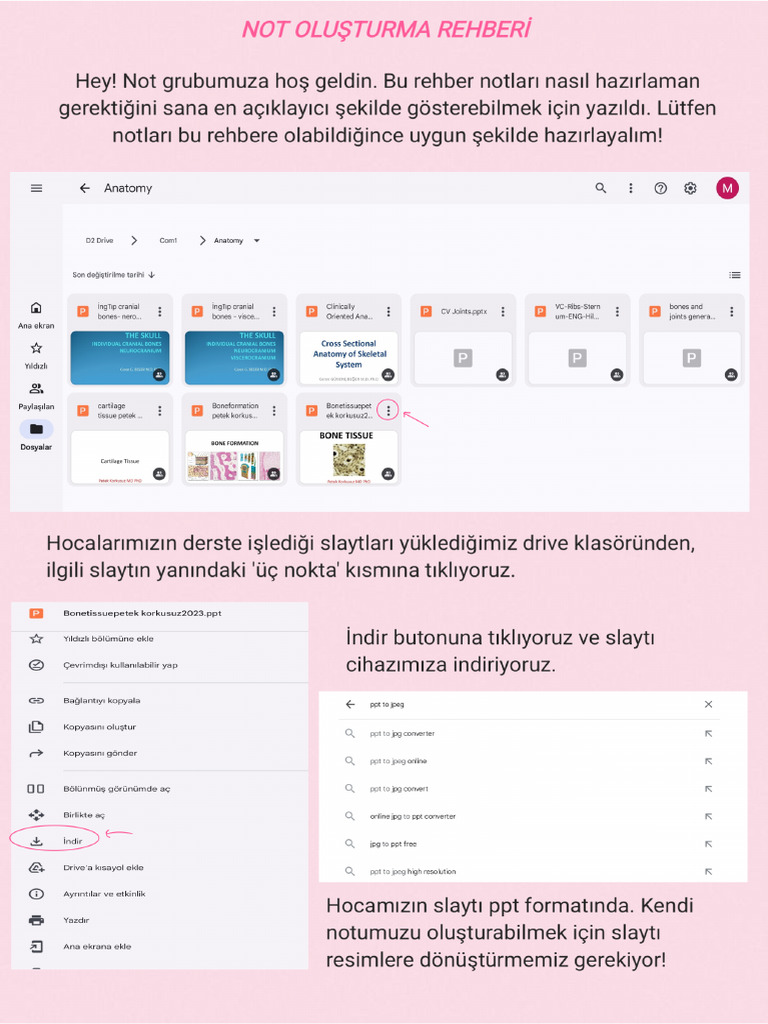 Not Oluşturma Rehberi | PDF