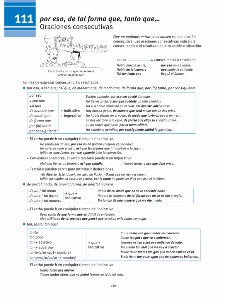 Consecutivas y Concesivas | PDF