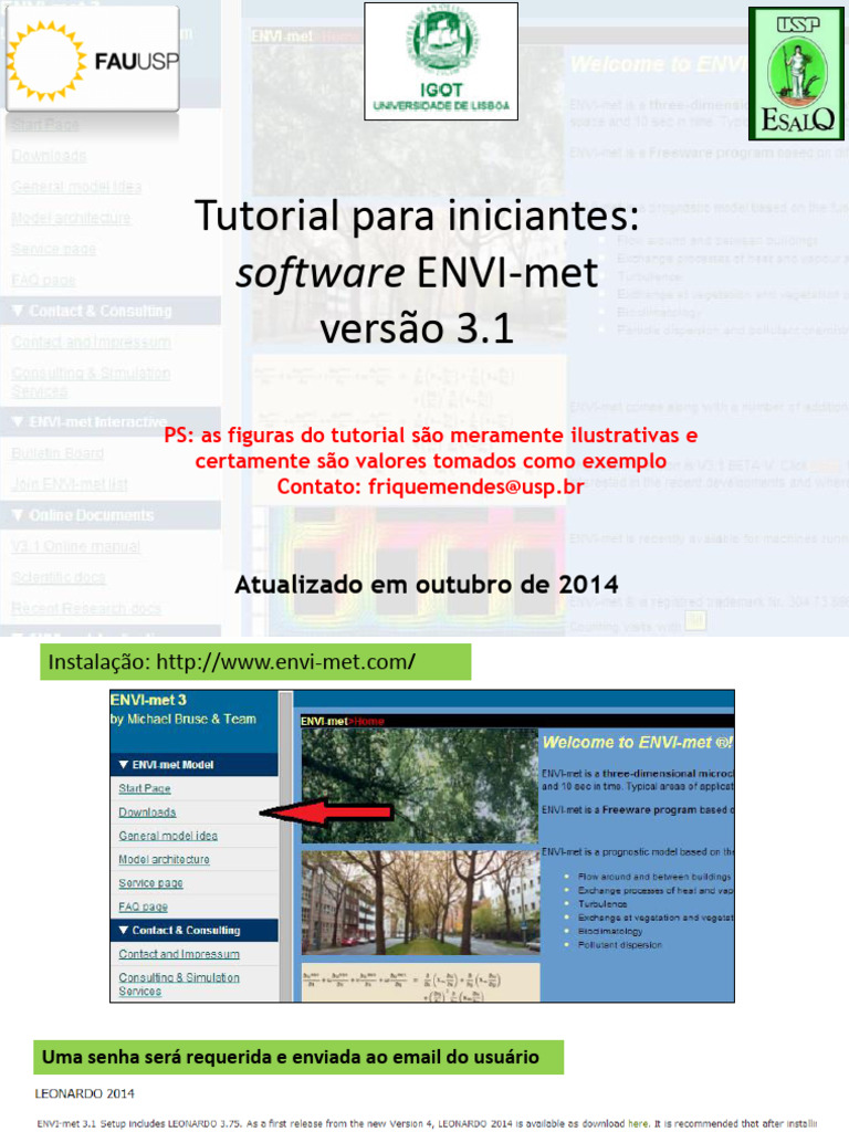 envi-met31_tutorial_iniciantes | PDF