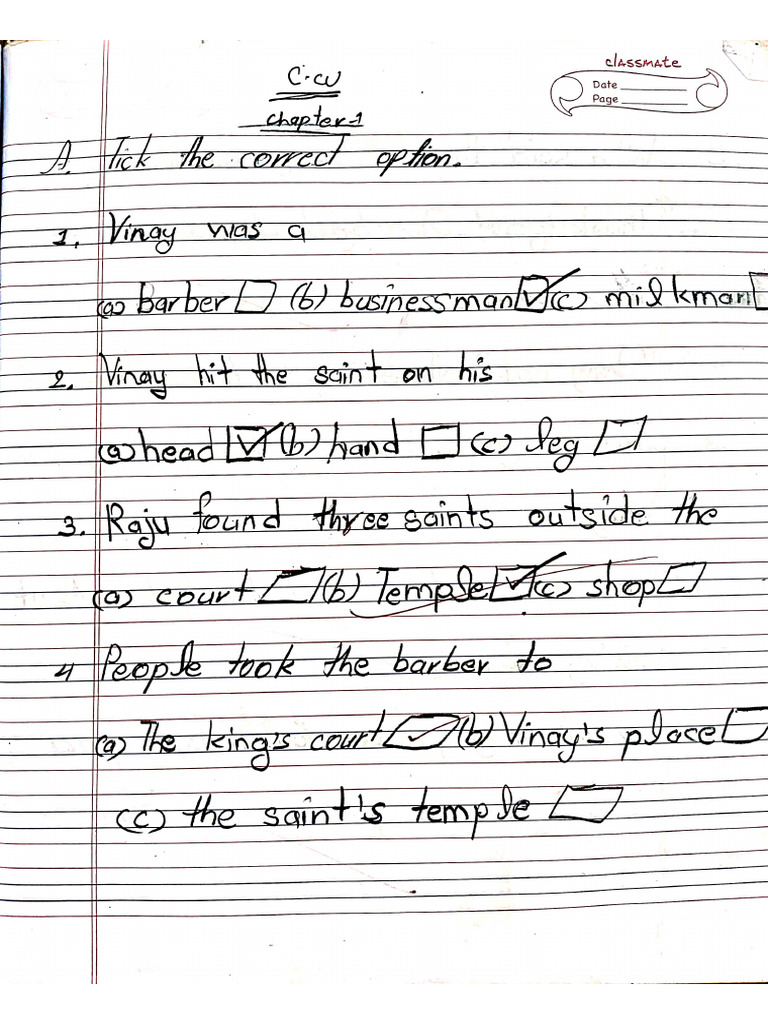 class 3 english 1 to 4 | PDF