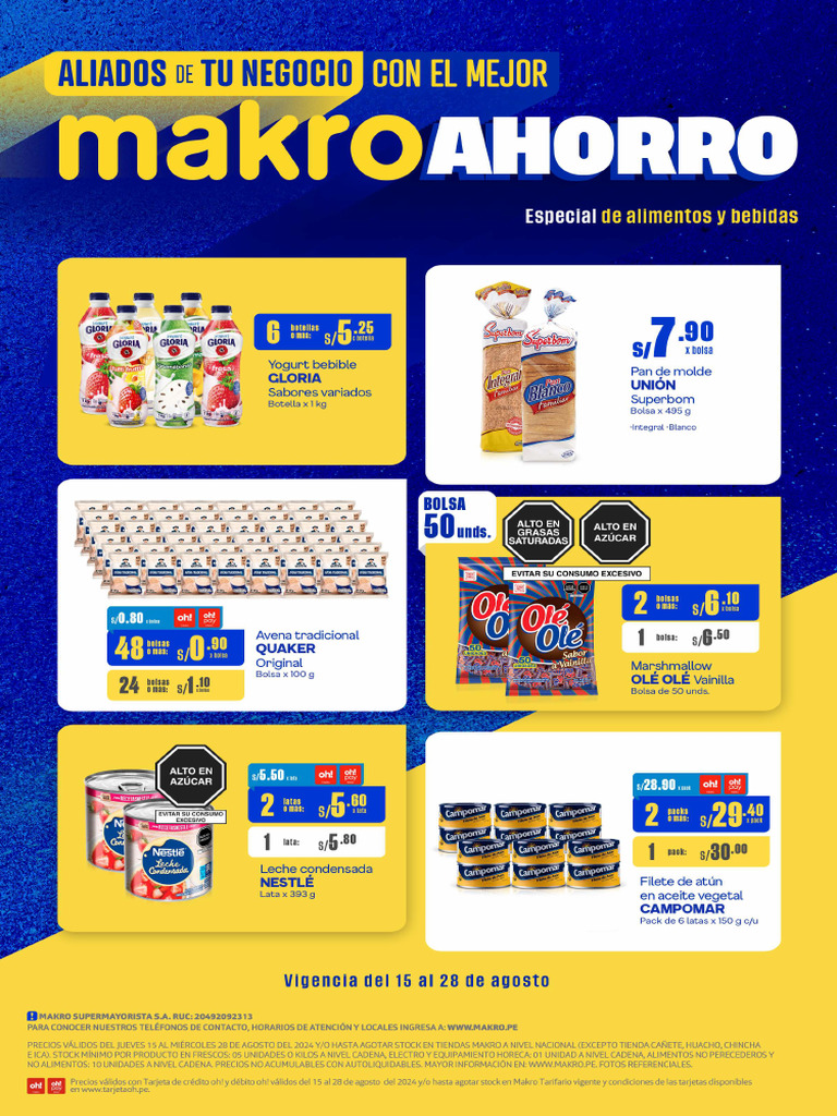 Makroahorro FOOD-17 Compressed | PDF