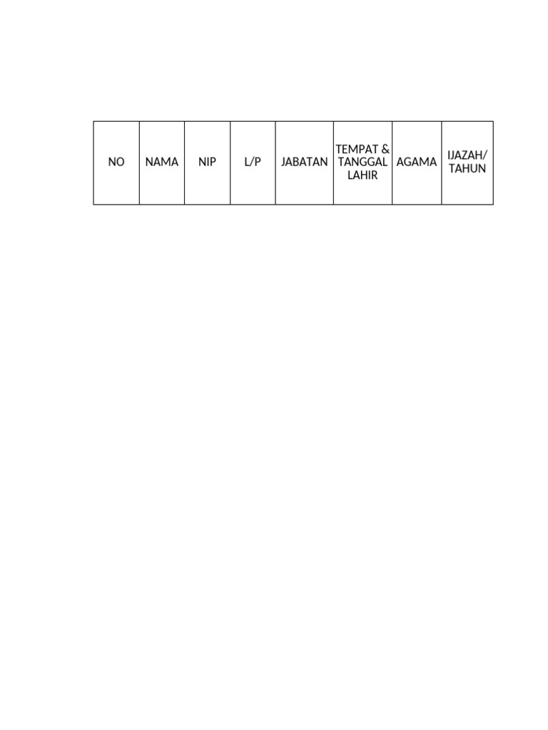 Format Sumbangan Sukarela | PDF