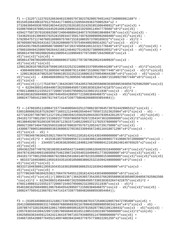 Sym x1 x2 x3 x4 x5 x6 V | PDF