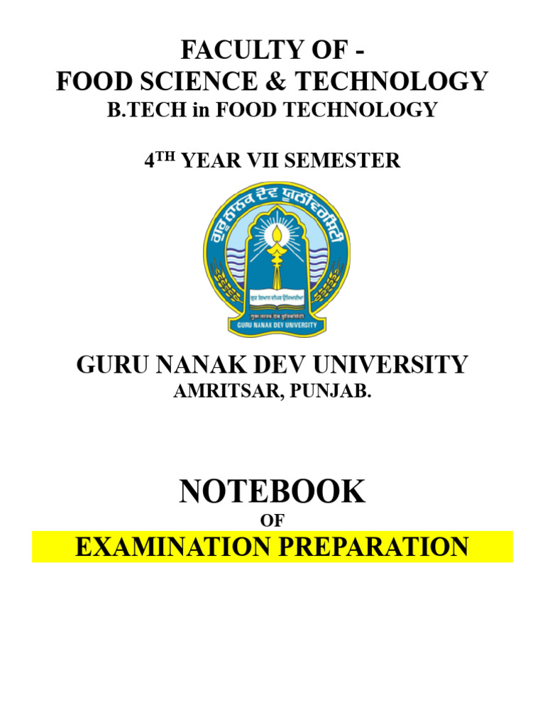 Notebook of Exam | PDF | Technology & Engineering