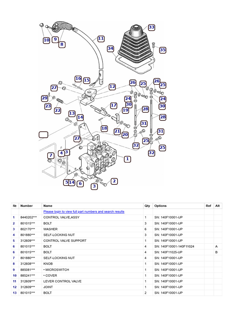 Wb140-2 S - N 140f10001-Up - Shovel Control Lever (Bucket 4 in 1) | PDF
