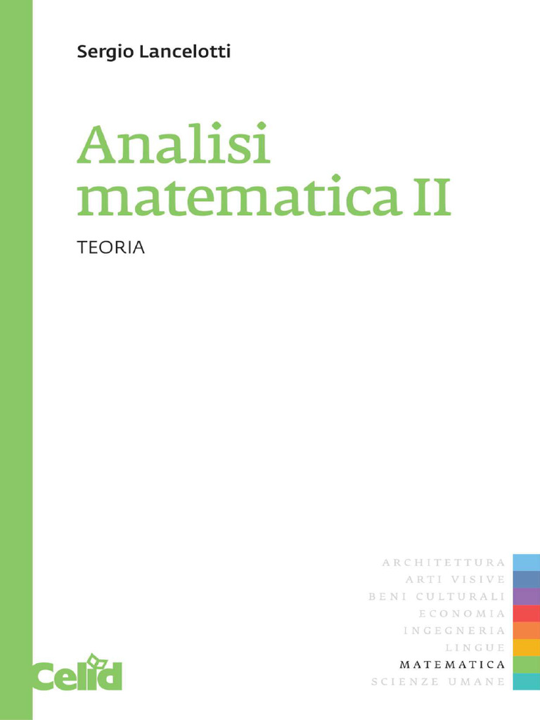 AM2 Teoria (Lancelotti) | PDF