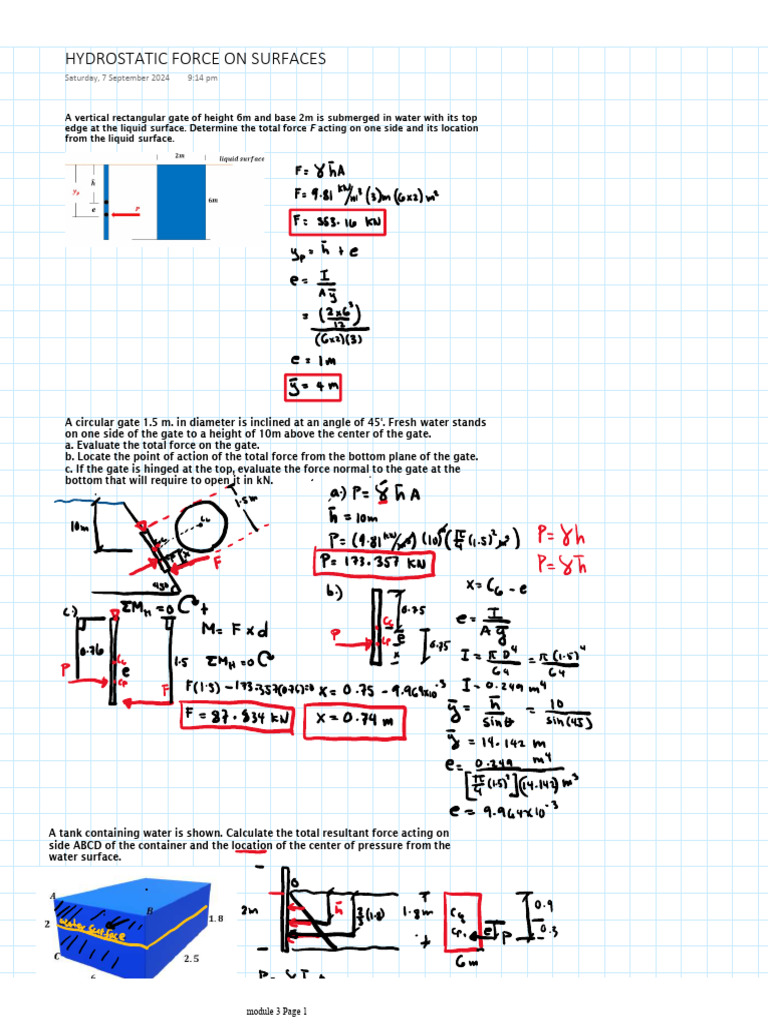 Module 3 Sample Problems | PDF