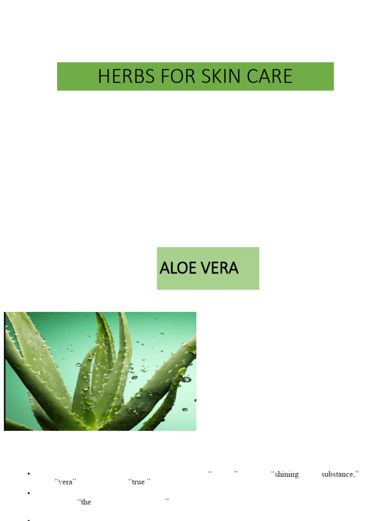 Cosmetics Notes | PDF