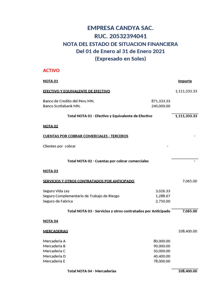 Notas EEFF Candya Sesion 4 | PDF