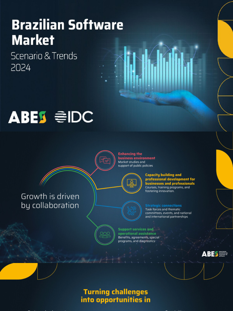 ABES - IDC - Estudo Mercado de Software - Panorama Tendencias 2024 - Previa v02 | PDF