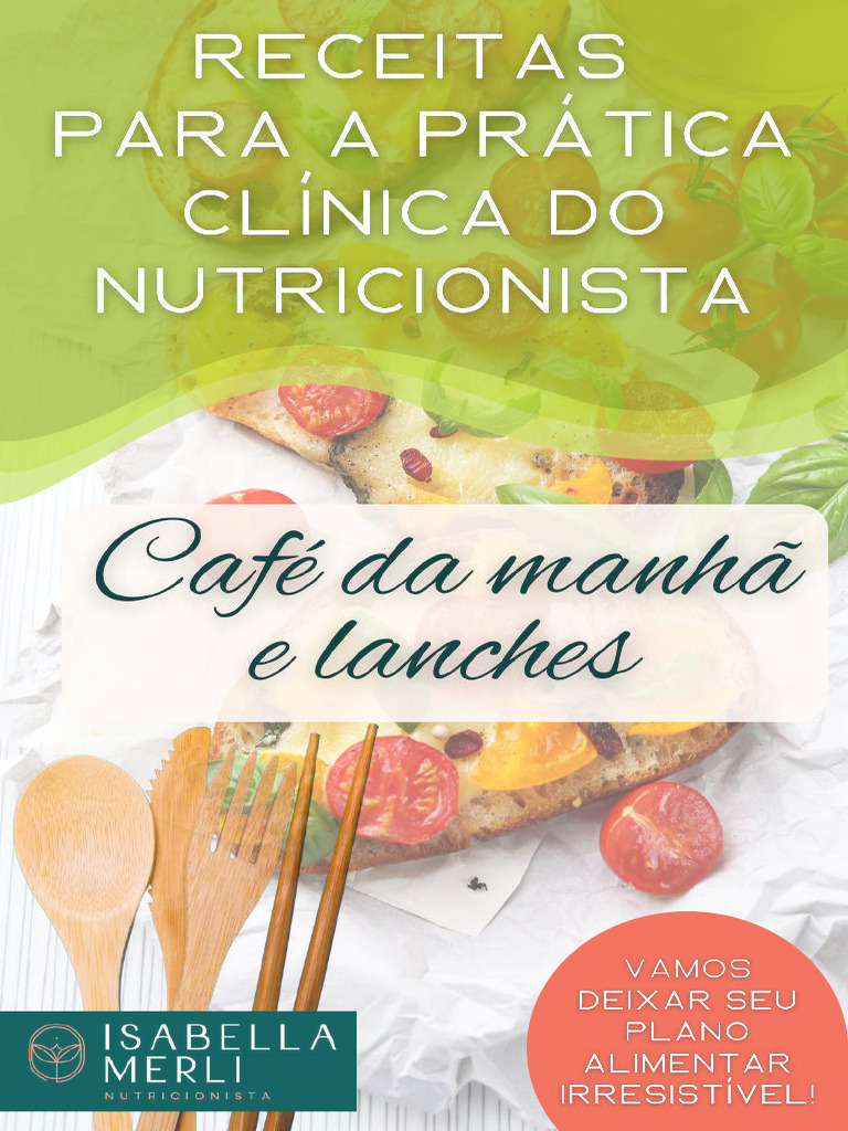 E Book - Café Da Manhã e Lanches | PDF