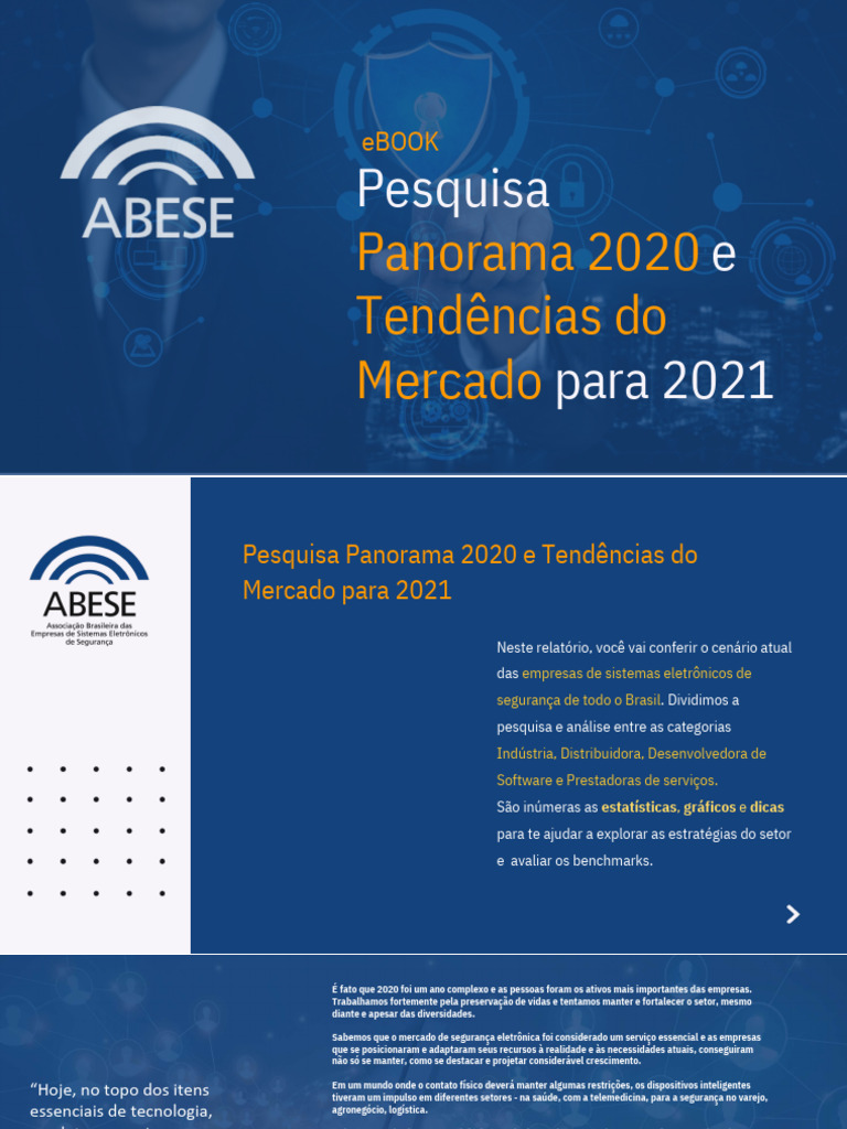 EBook ABESE Pesquisa Panorama Do Mercado 2021 | PDF