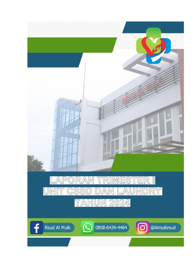 LAPORAN SEMESTER RUANG CSSD Dan LAUNDRY Tahun 2024 | PDF